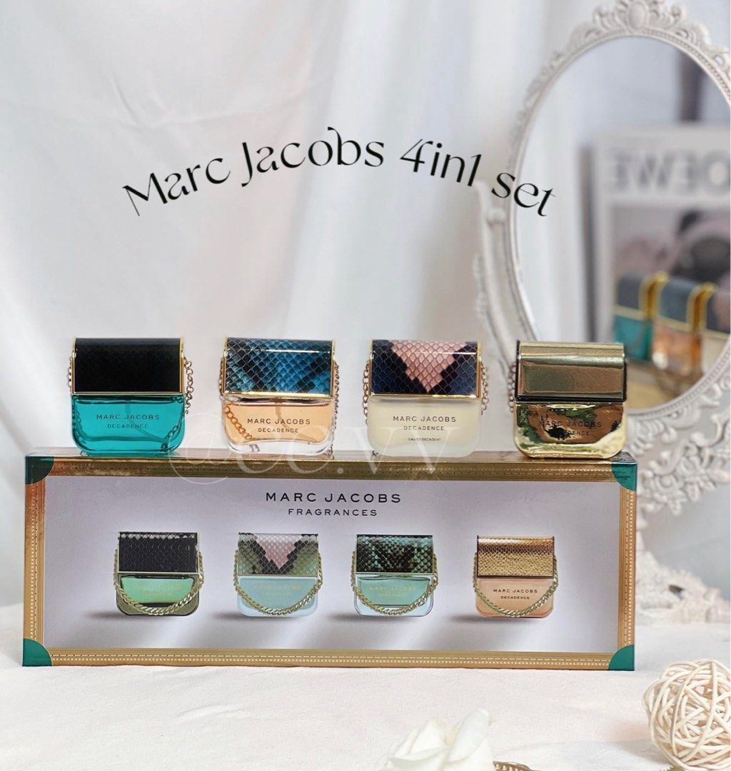 Marc Jacobs Miniature Set 4 in 1, Beauty & Personal Care, Fragrance ...