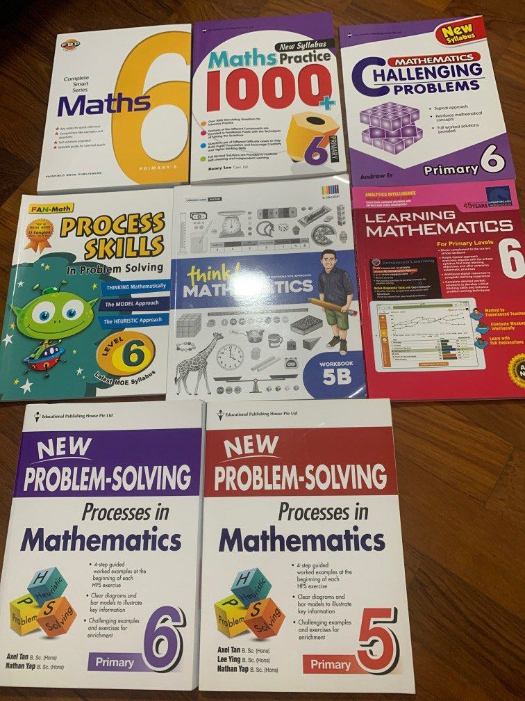 Math assessment books P5 &P6, Hobbies & Toys, Books & Magazines ...
