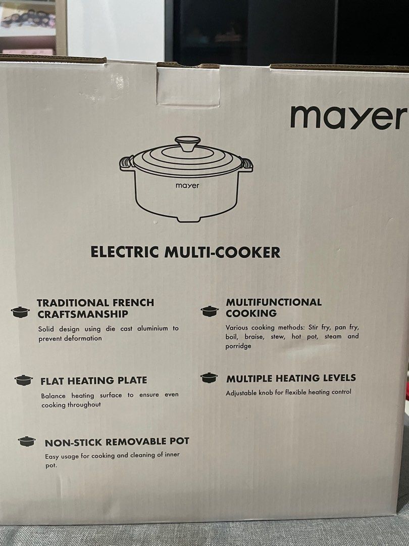 Mayer Electric Multi-cooker, TV & Home Appliances, Kitchen Appliances ...