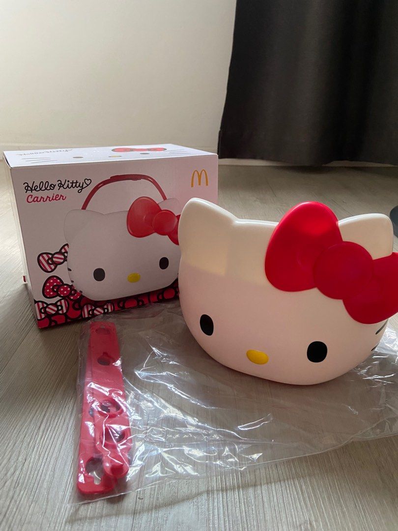 McD x Hello Kitty carrier, Furniture & Home Living, Home Decor, Other ...