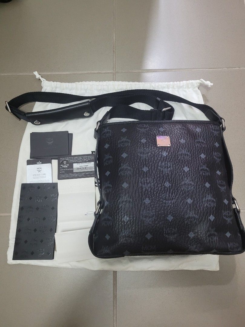 MCM Sling Bag, Men's Fashion, Bags, Sling Bags on Carousell