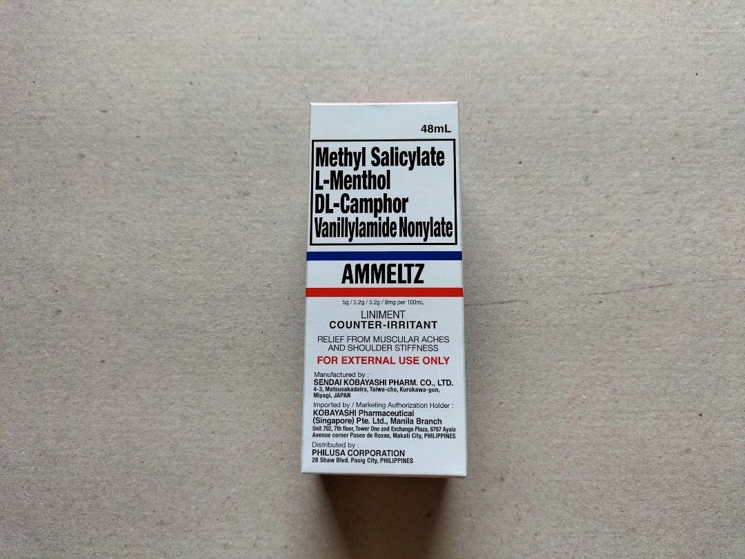 Methyl Salicylate Ammeltz Liniment 48ml, Beauty & Personal Care, Bath ...