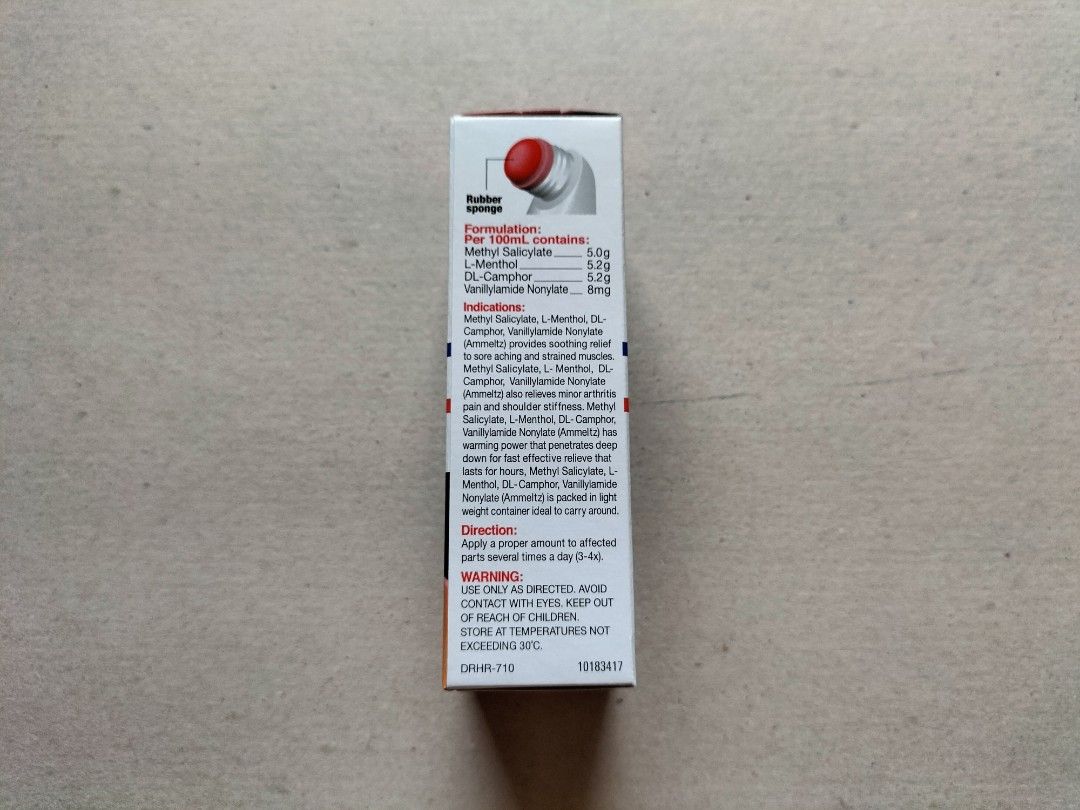 Methyl Salicylate Ammeltz Liniment 48ml, Beauty & Personal Care, Bath ...