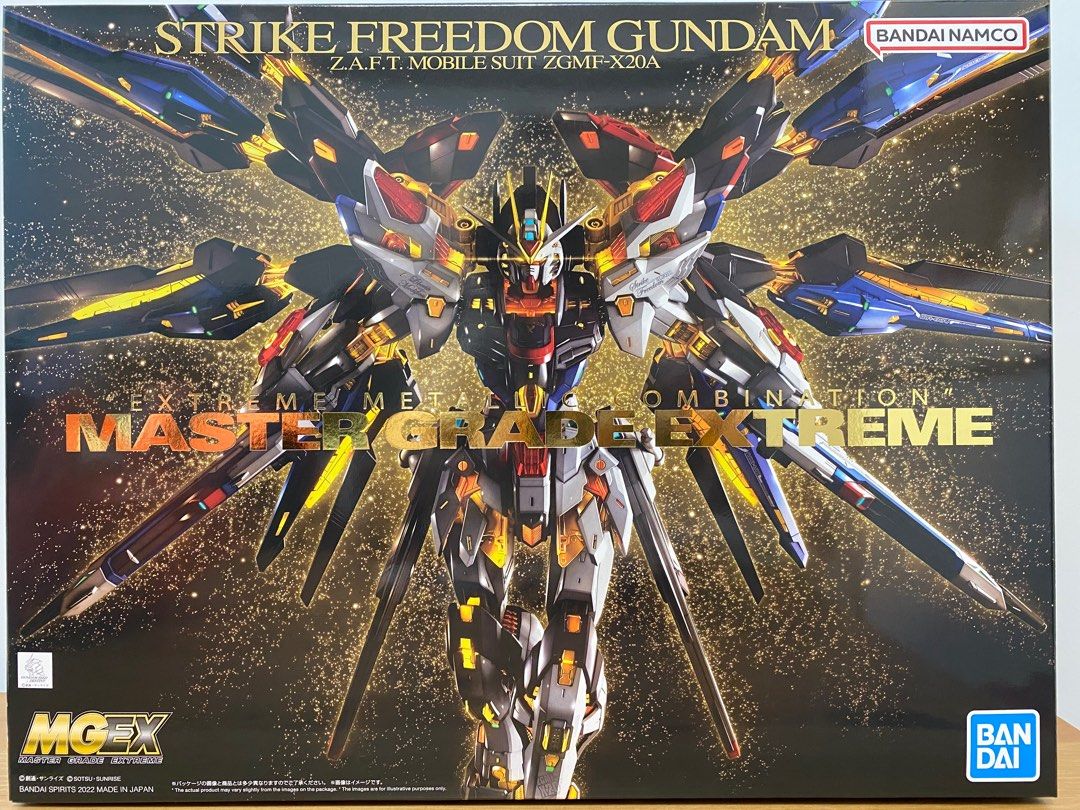 MGEX 1/100 Strike Freedom Gundam 突擊自由高達, 興趣及遊戲, 玩具 & 遊戲類 - Carousell