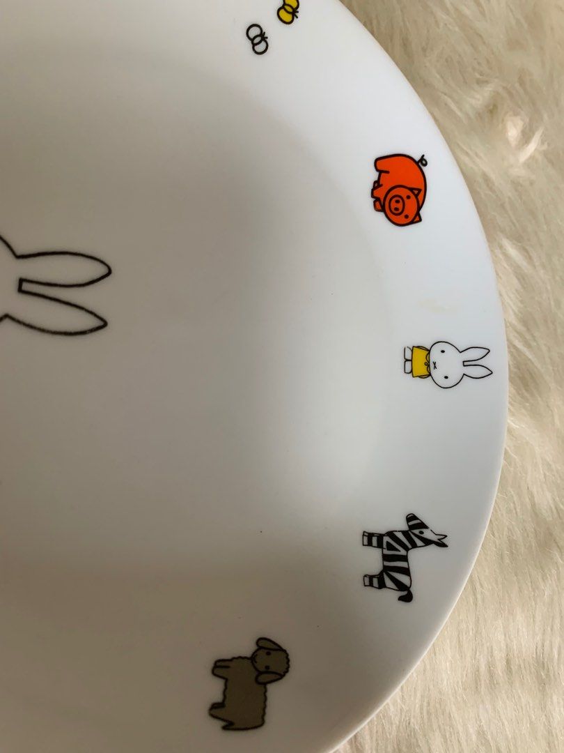 Miffy Plate code: Turtle, Furniture & Home Living, Kitchenware ...