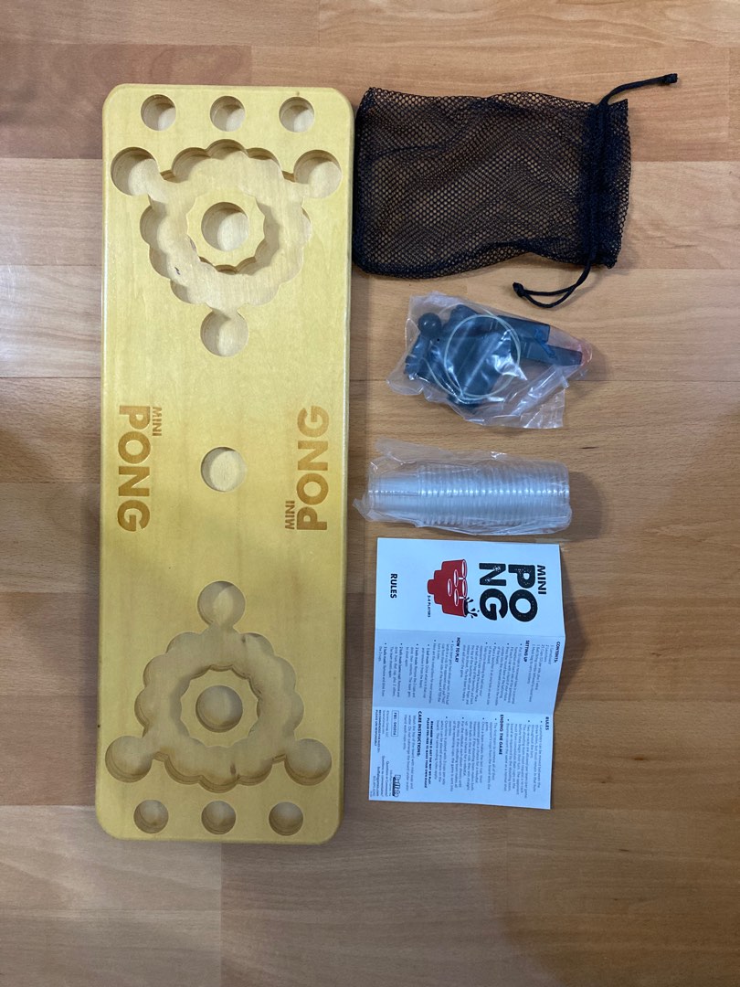 Mini pong game, 興趣及遊戲, 玩具 & 遊戲類 - Carousell