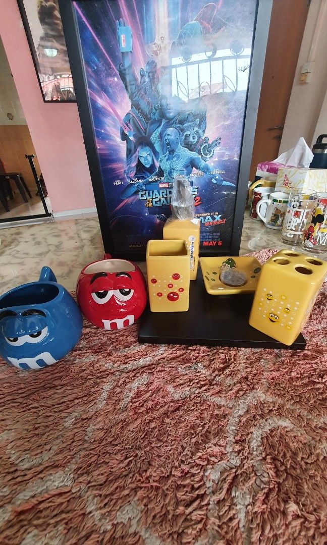 M&MS ceramic toiletries set n m&ms mugs, Babies & Kids, Bathing ...