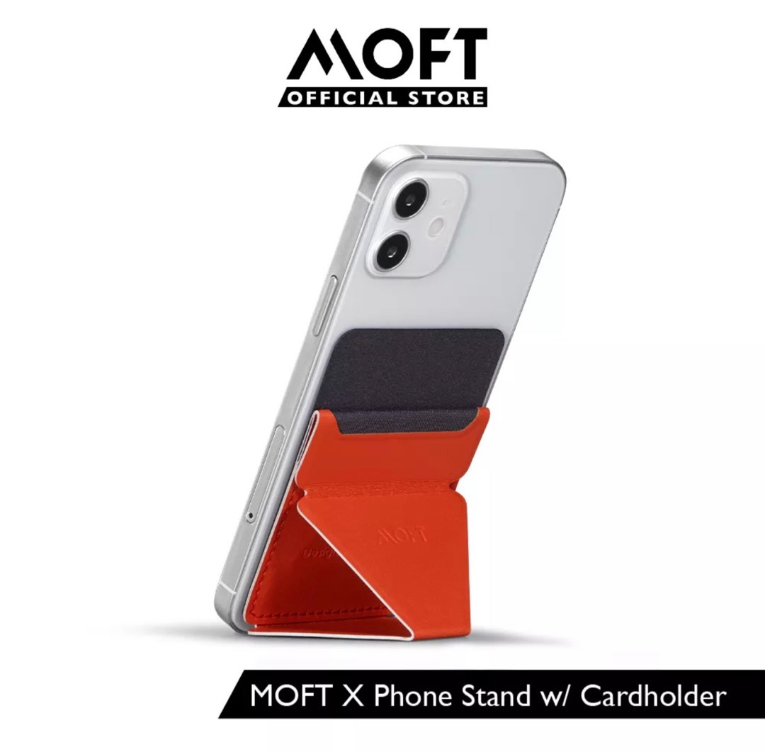 Moft X Phone Stand with Cardholder (Black), Mobile Phones & Gadgets, Mobile & Gadget Accessories ...