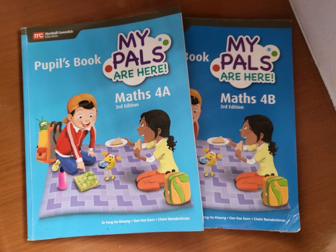 My Pals are Here Math 4A and 4B, Hobbies & Toys, Books & Magazines ...