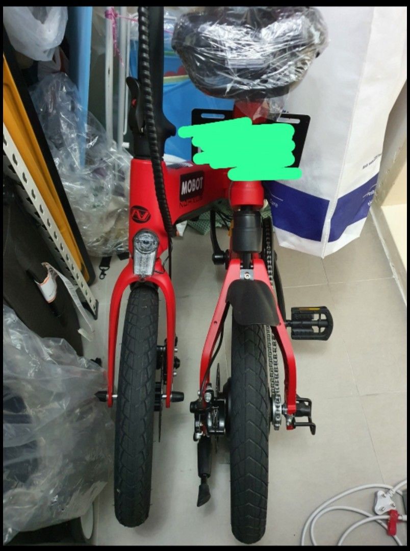Nakxus Red ebike, Sports Equipment, PMDs, E-Scooters & E-Bikes, E-Scooters & E-Bikes on Carousell
