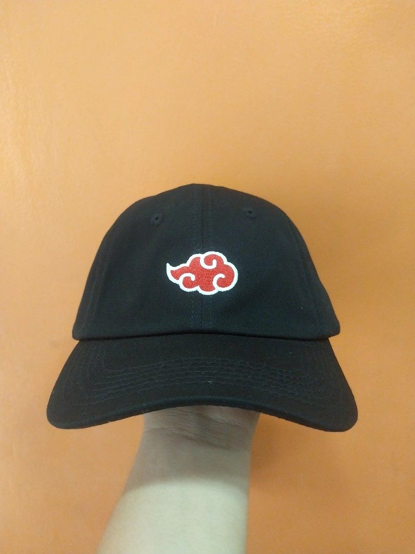 NARUTO CAP AKATSUKI, Men's Fashion, Watches & Accessories, Caps & Hats ...
