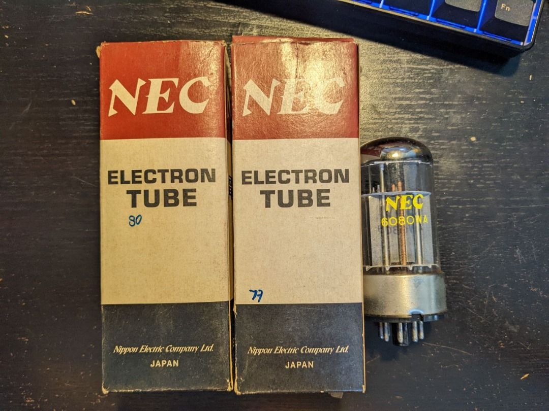 NEC Electron Tube 6-8-WA, Audio, Other Audio Equipment on Carousell