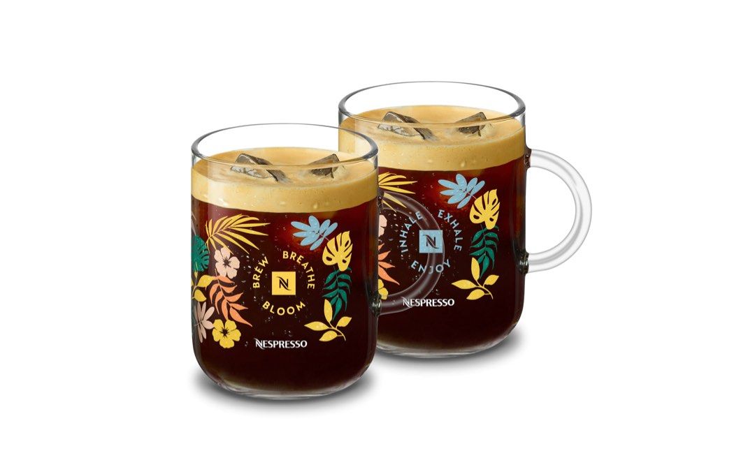 Nespresso Limited Edition Coffee Mug Set (Blue & Yellow) Alessandra ...