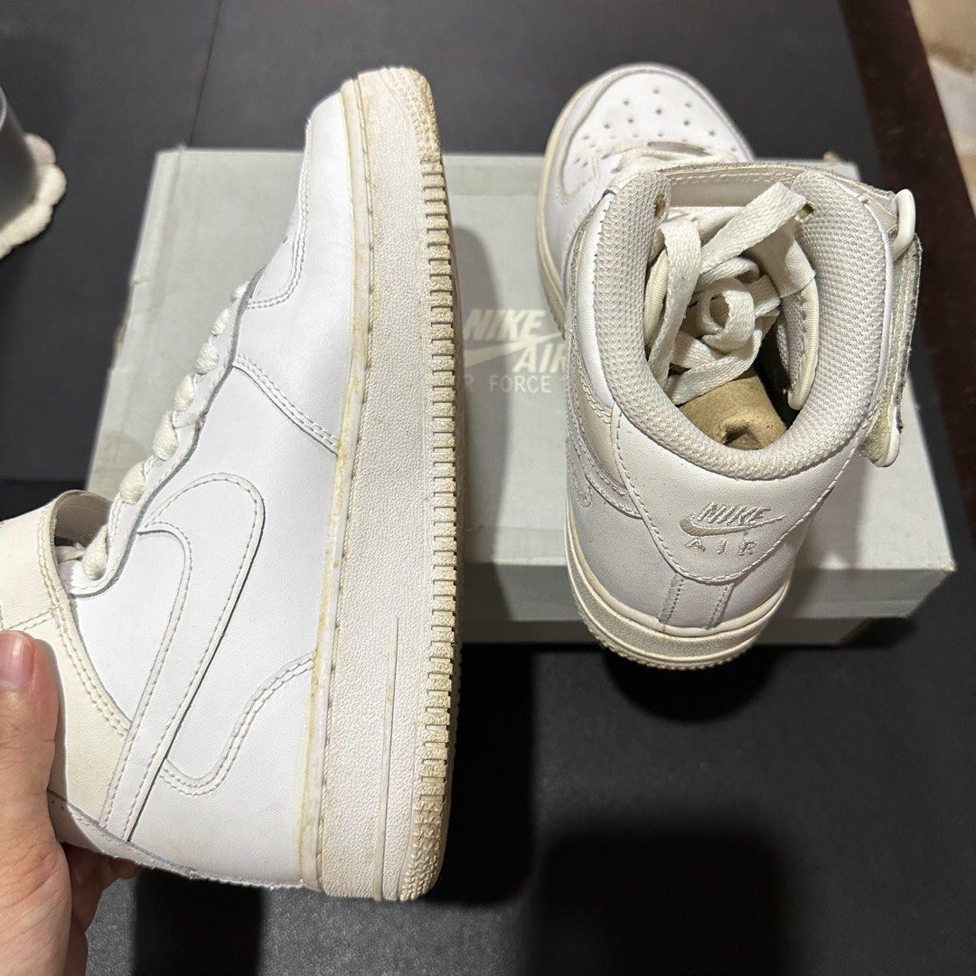 Nike Air Force 1 Mid, Women's Fashion, Footwear, Sneakers on Carousell