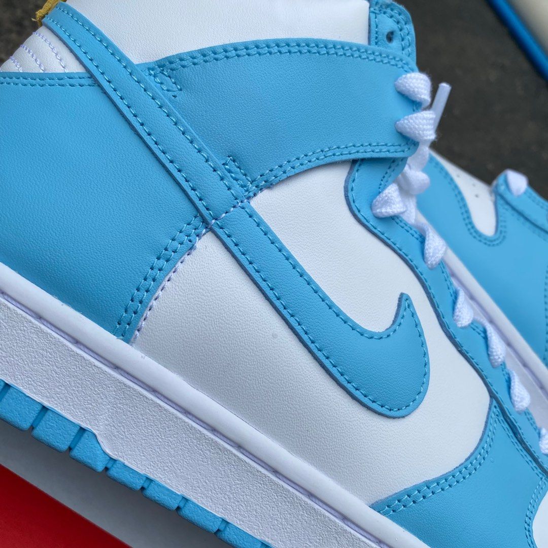 Nike Dunk High Blue Chill, Men's Fashion, Footwear, Sneakers on Carousell