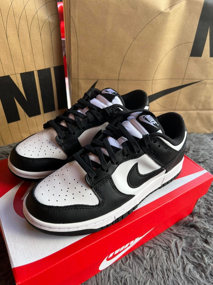 Nike dunk low Panda 7m, Men's Fashion, Footwear, Sneakers on Carousell