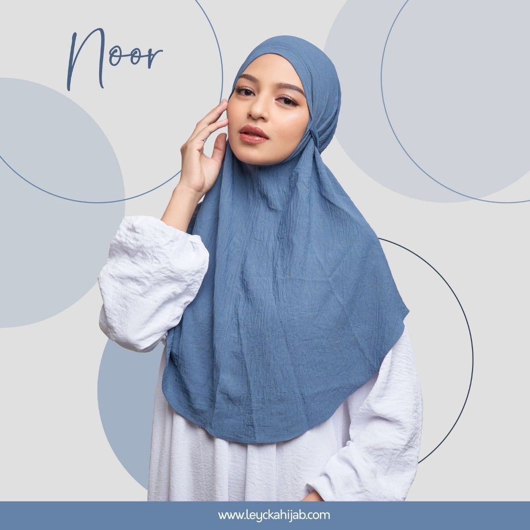 Noor hijab, Women's Fashion, Muslimah Fashion, Hijabs on Carousell