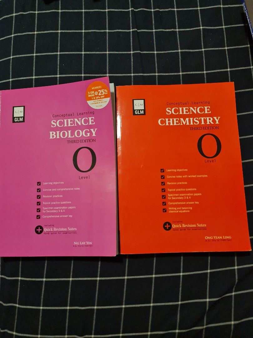 O Level Combined Science (Chem/Bio) bundle, Hobbies & Toys, Books ...