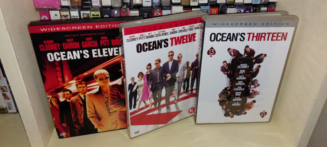 Ocean's Eleven Trilogy DVD SET, Hobbies & Toys, Music & Media, CDs ...