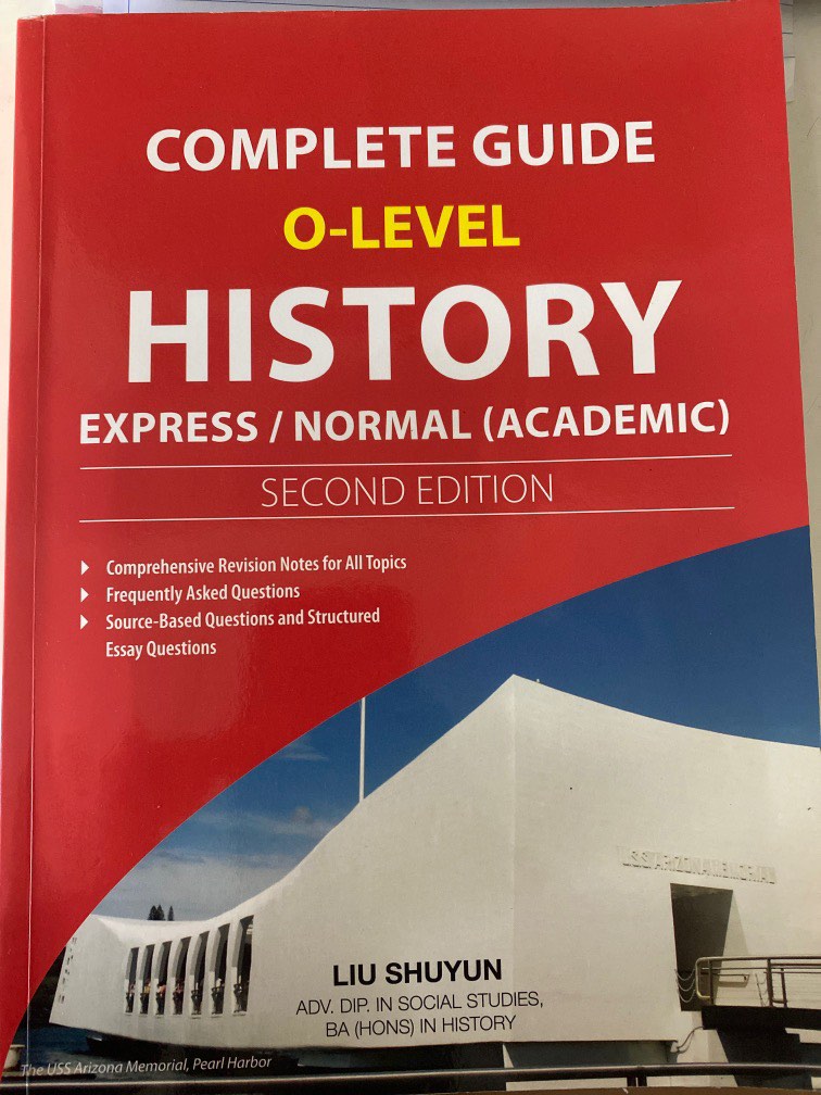 O-level (Combined) History complete revision guide, Hobbies & Toys ...