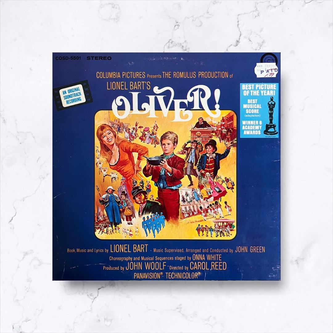 Oliver - Original Soundtrack Recording - Vinyl LP Plaka Broadway ...