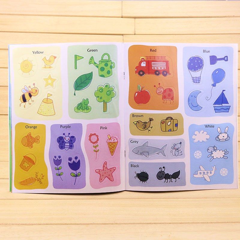 One Set Usborne First Coloring & Sticker Book, Hobbies & Toys, Books ...