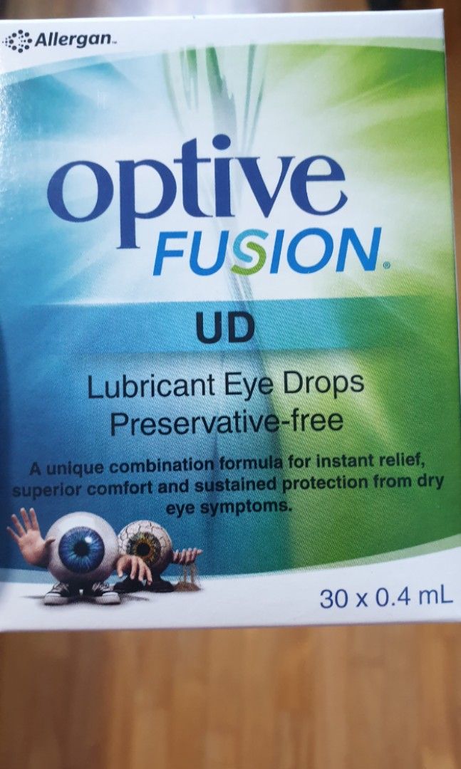 Optive Fusion Lubricant Eye drop, Beauty & Personal Care, Vision Care ...