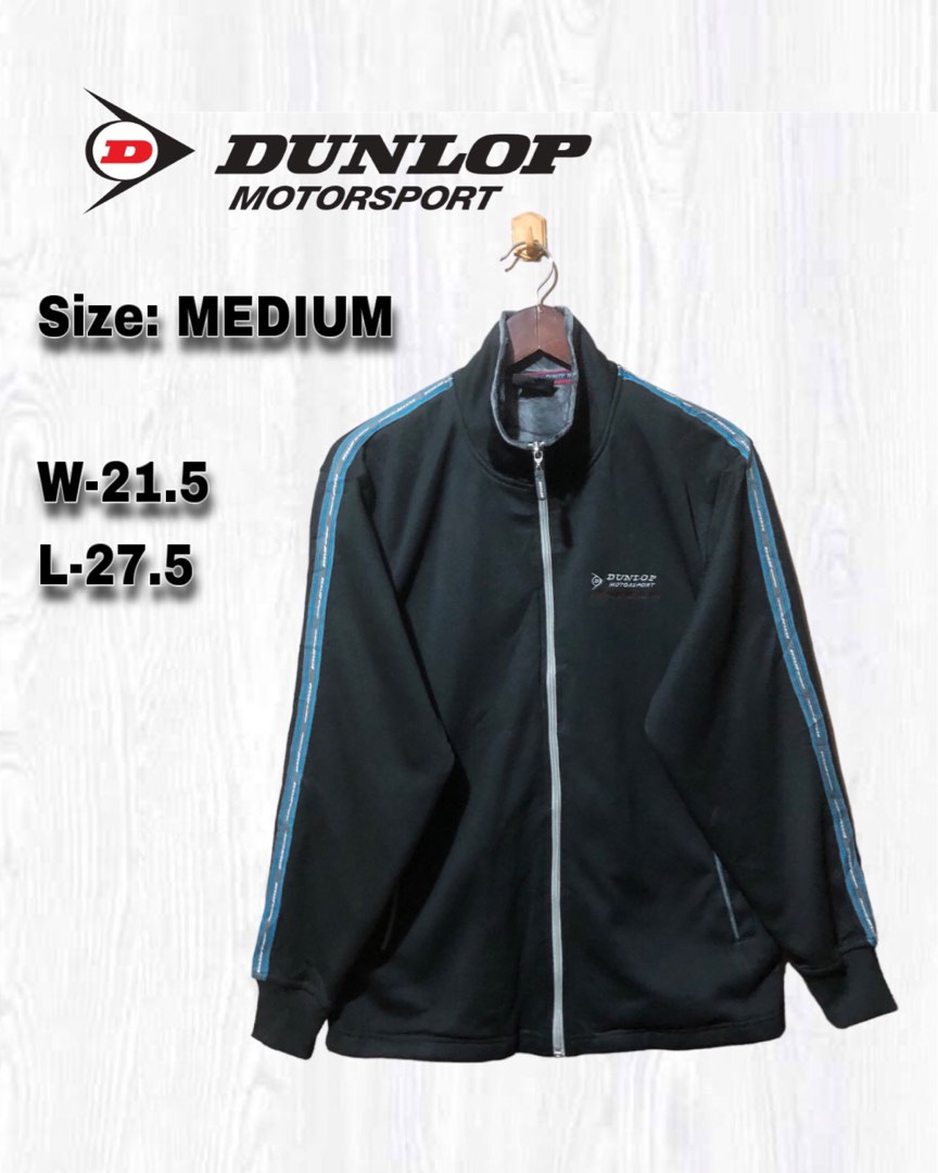 Original DUNLOP Motorsport Track Jacket, Men's Fashion, Coats, Jackets ...