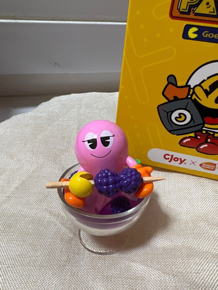 Pac Man Popmart - Pinky, Hobbies & Toys, Toys & Games on Carousell