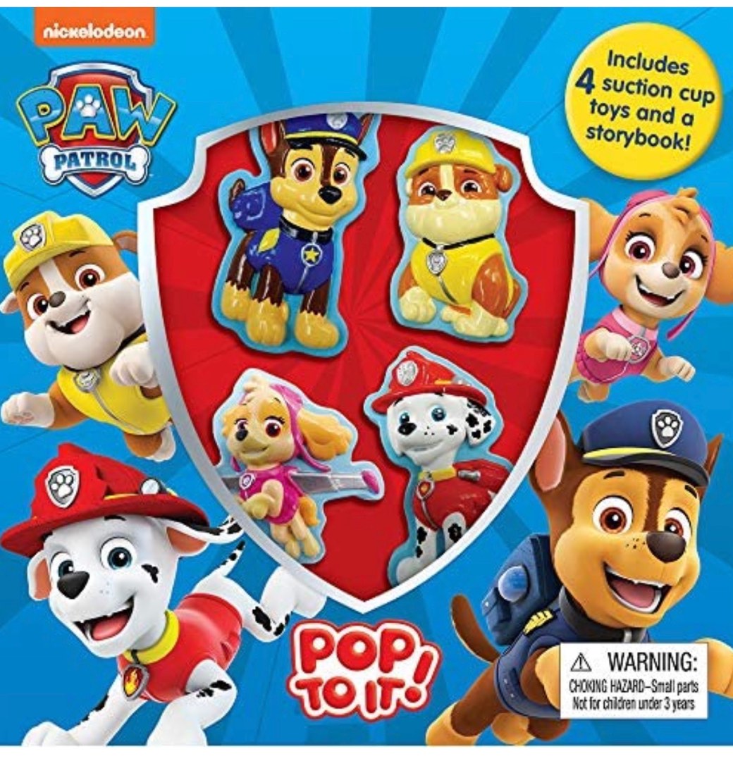Paw Patrol Pop to It Book, Hobbies & Toys, Books & Magazines, Children ...