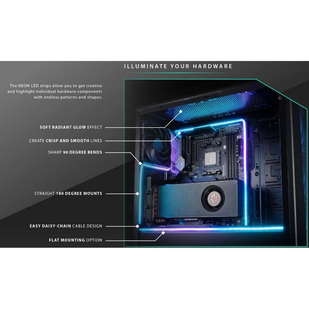 Phanteks Neon Digital RGB LED Strip Combo Kit, Computers & Tech, Parts ...