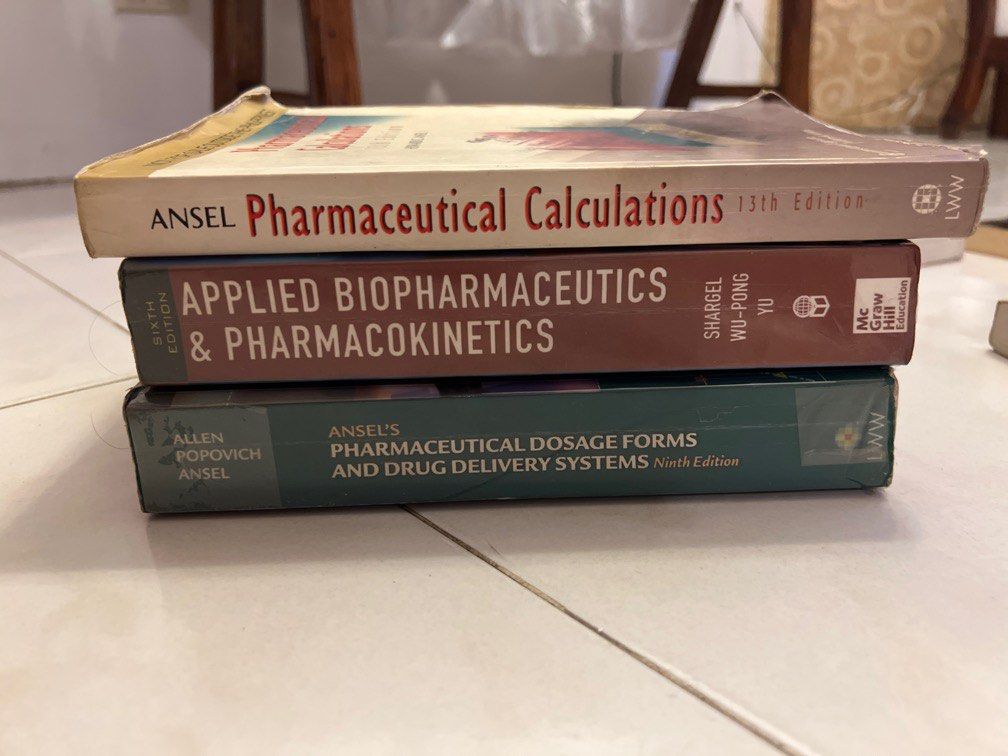 Pharmacy Textbook, Hobbies & Toys, Books & Magazines, Textbooks on ...