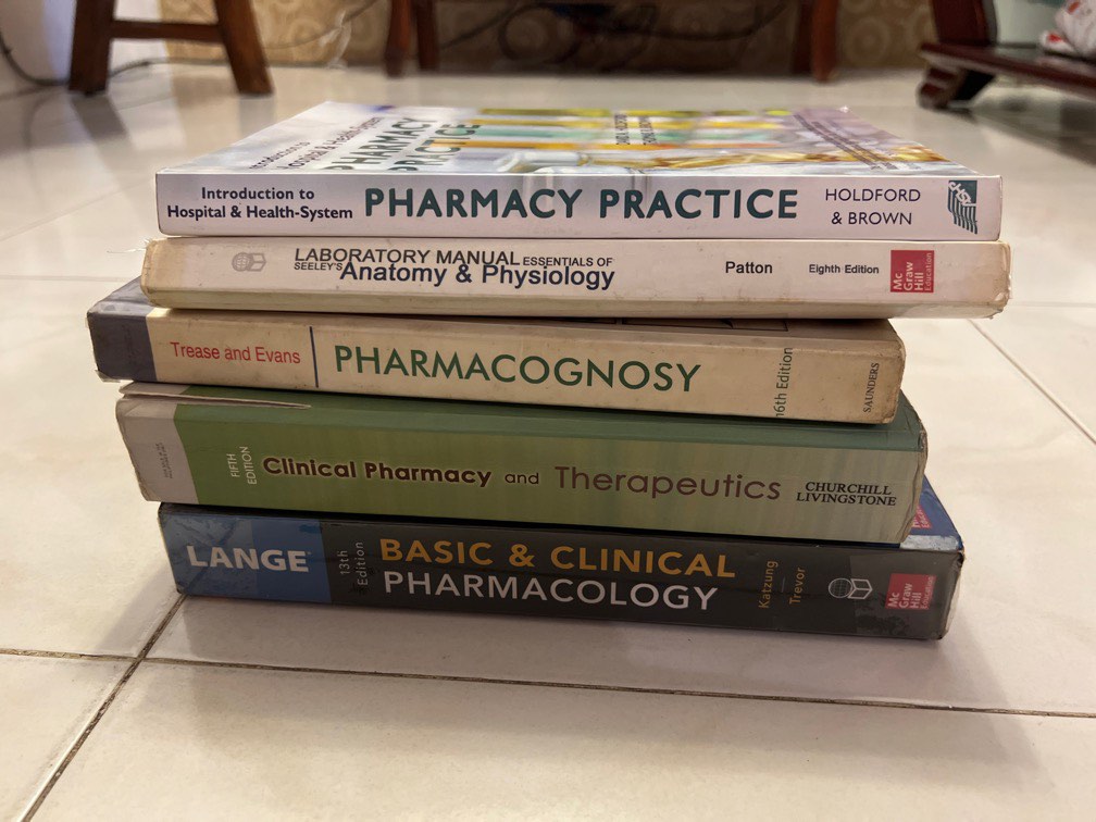 Pharmacy textbooks, Hobbies & Toys, Books & Magazines, Textbooks on ...