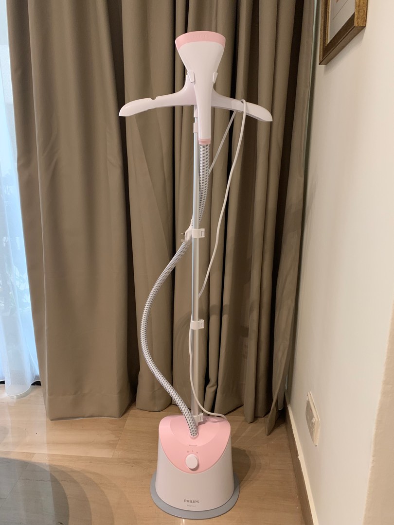 Philips Easy Touch Stand Garment Steamer Pastel Pink - GC484/46, TV ...