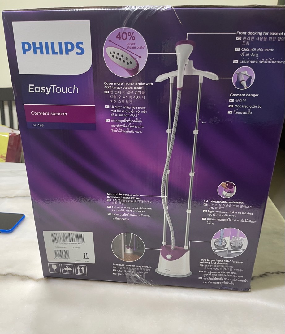 Philips EasyTouch Garment Steamers GC496, TV & Home Appliances, Irons ...