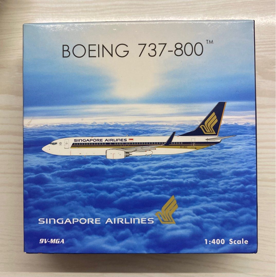 Phoenix 1:400 Singapore Airlines Boeing 737-800, Hobbies & Toys, Toys ...