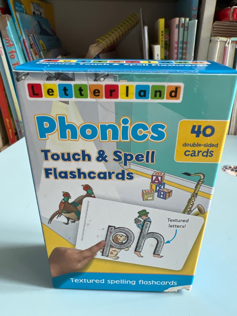 Phonics Touch and Spell Flashcard, Hobbies & Toys, Toys & Games on ...