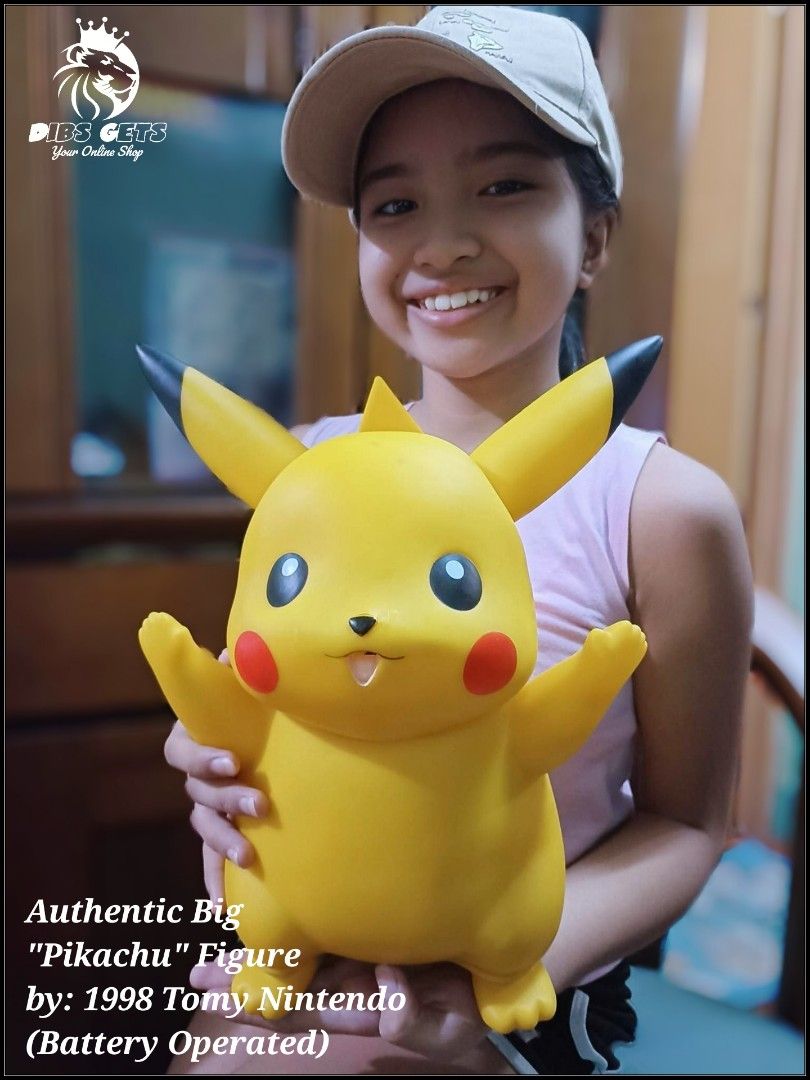 Pokemon Pikachu, Big Vintage Figure, Hobbies & Toys, Toys & Games on ...