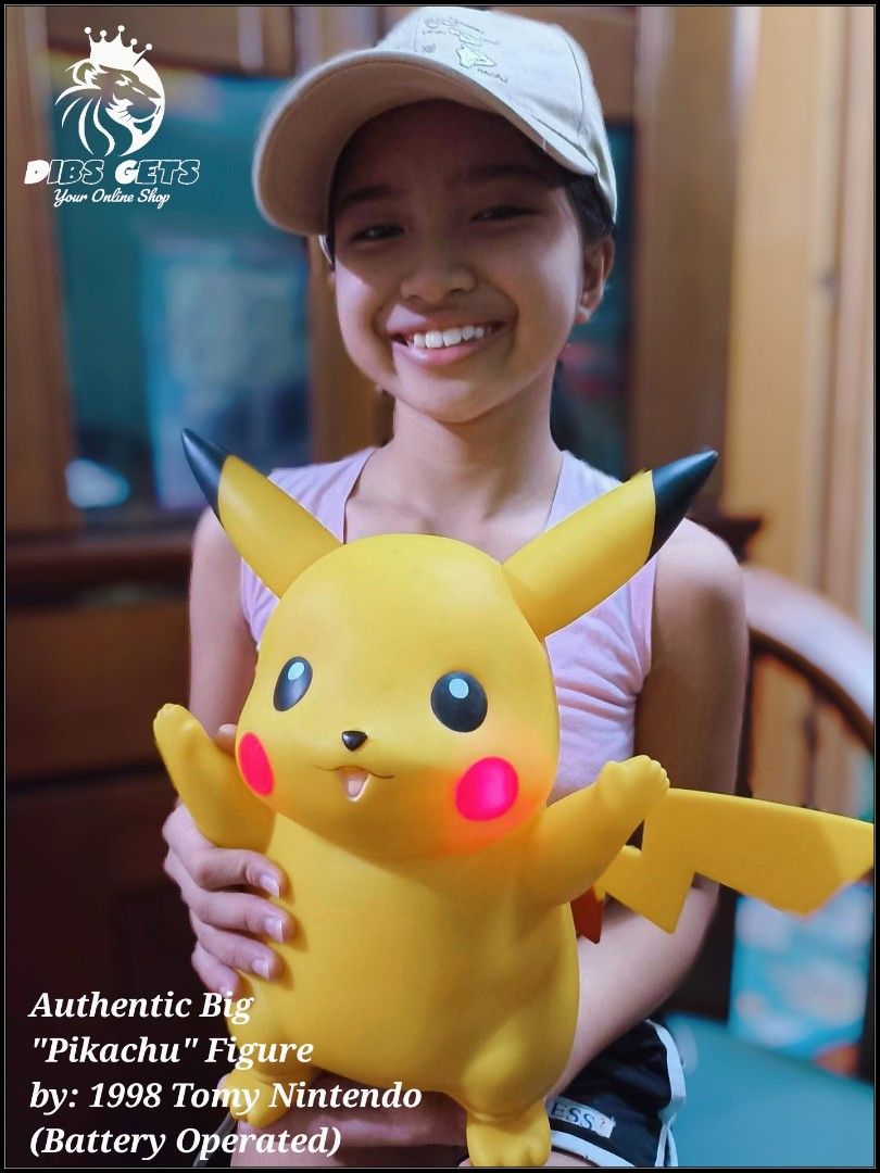 Pokemon Pikachu, Big Vintage Figure, Hobbies & Toys, Toys & Games on ...
