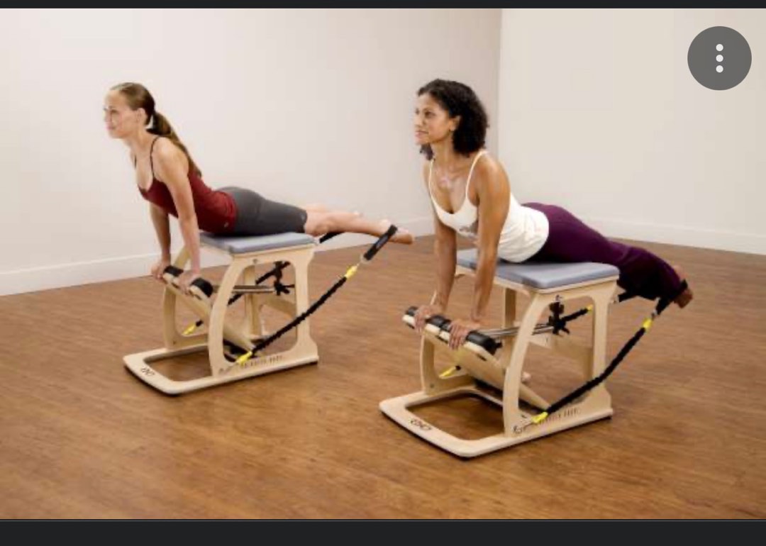Pilates balanced body chair and spring, 運動產品, 運動與健身, 運動與健身 - 有氧健身器材 ...