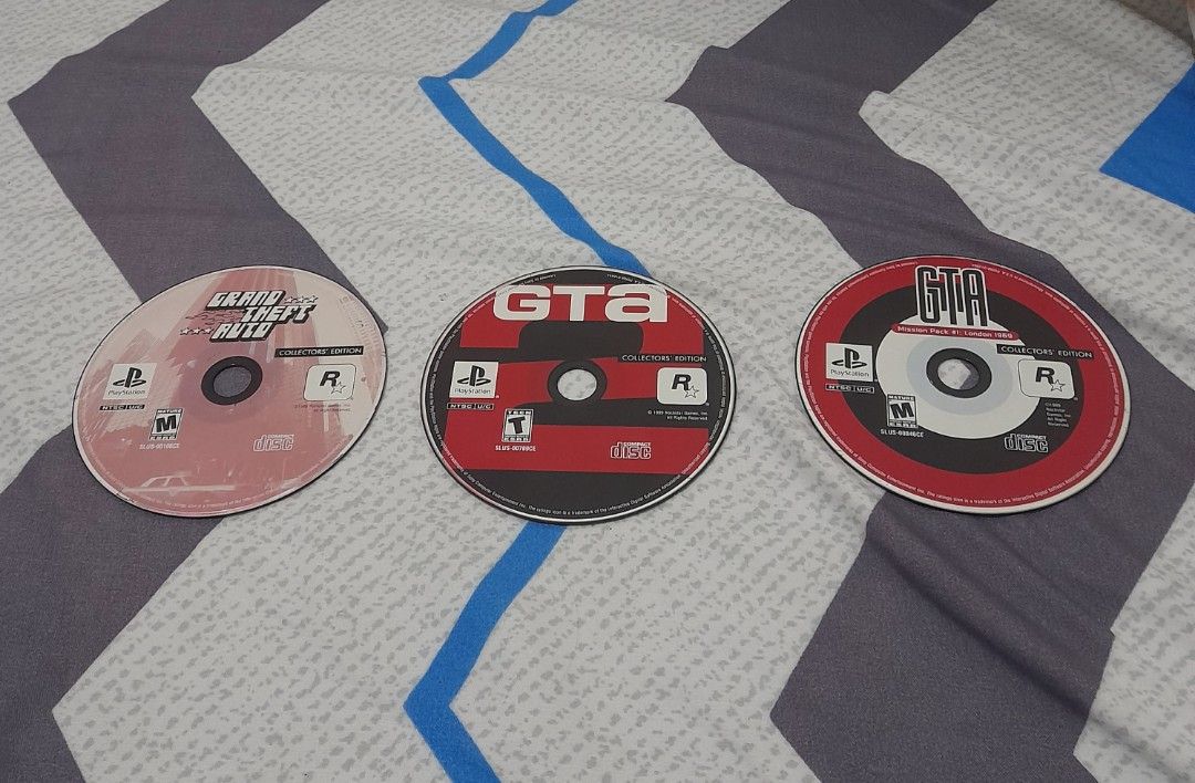 Playstation 1 GTA Collector's Edition PS1 Grand theft auto, Video ...