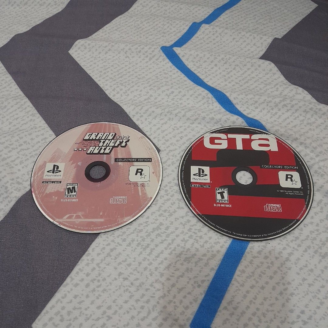 Playstation 1 GTA Collector's Edition PS1 Grand theft auto, Video ...