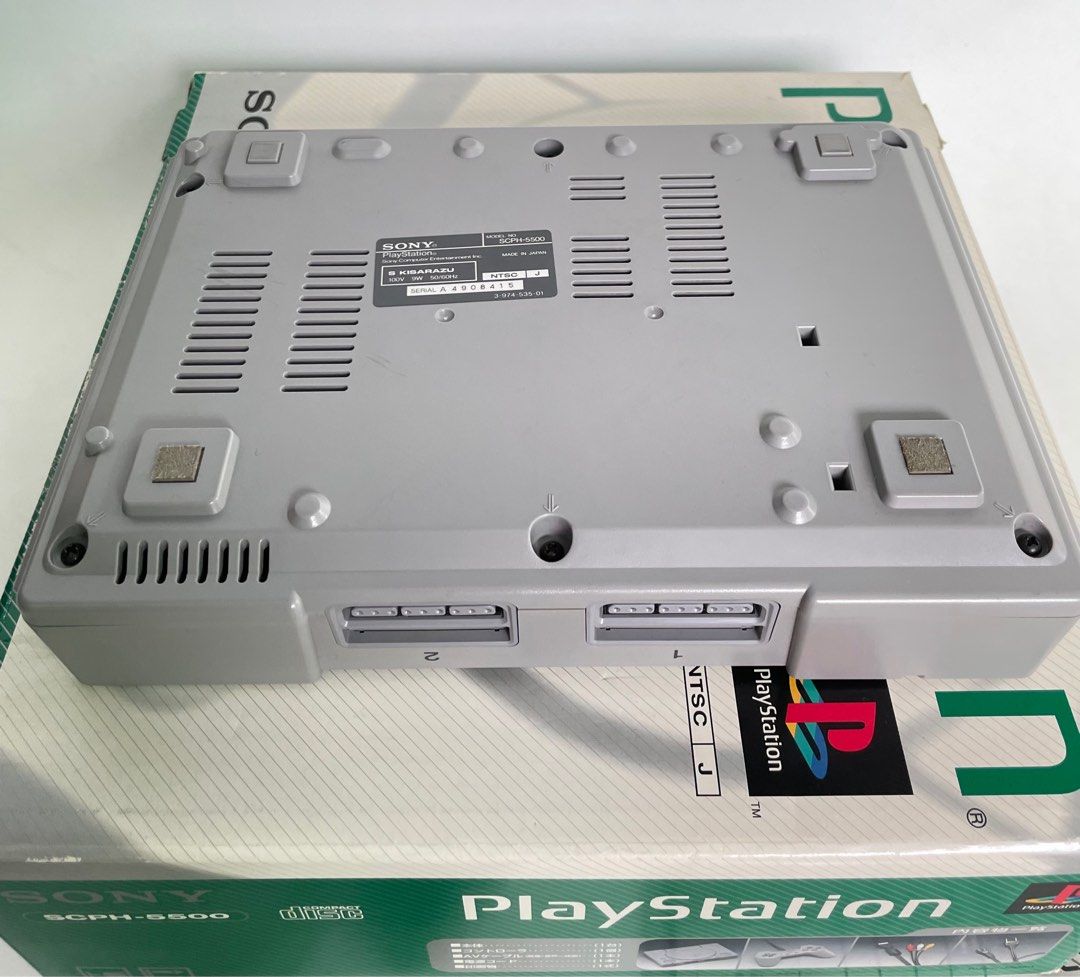 PLAYSTATION 1 (JAPAN) NTSC-J (SCPH-5500), Video Gaming, Video Game ...