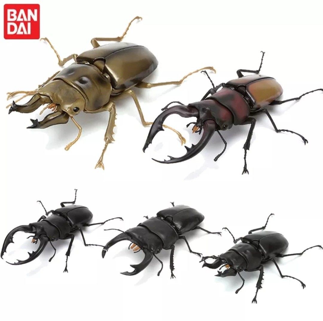[PO] Bandai beetle realistic action figures gashapon gacha dango mushi ...