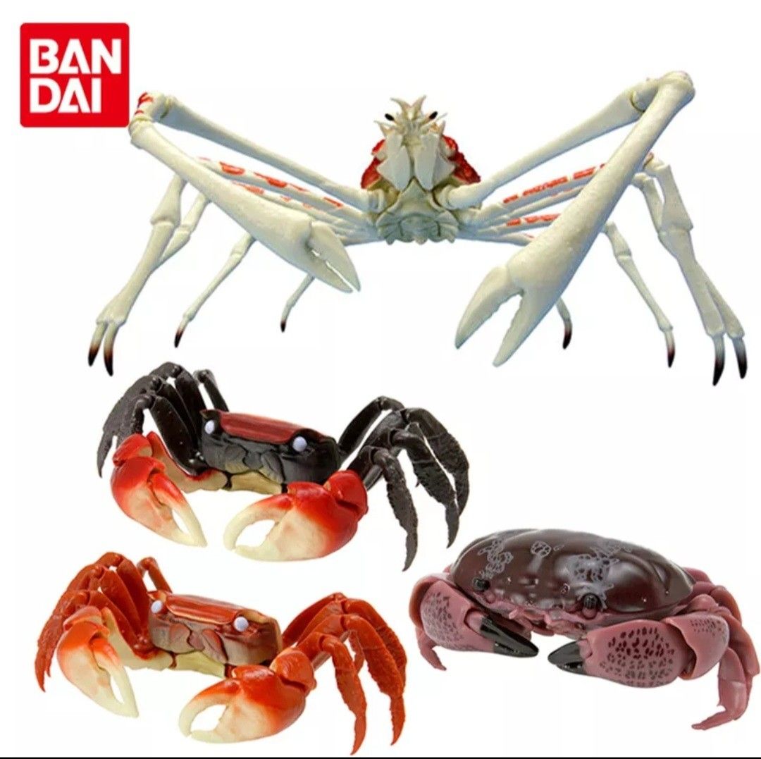 [PO] Bandai crab realistic action figures gashapon gacha dango mushi ...