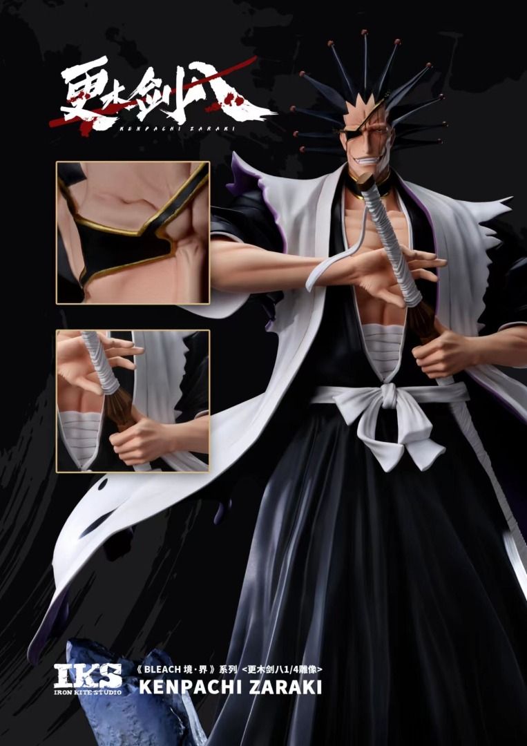 [PO] Iron Kite Studio - Bleach Kenpachi Zaraki and Kusajishi Yachiru ...