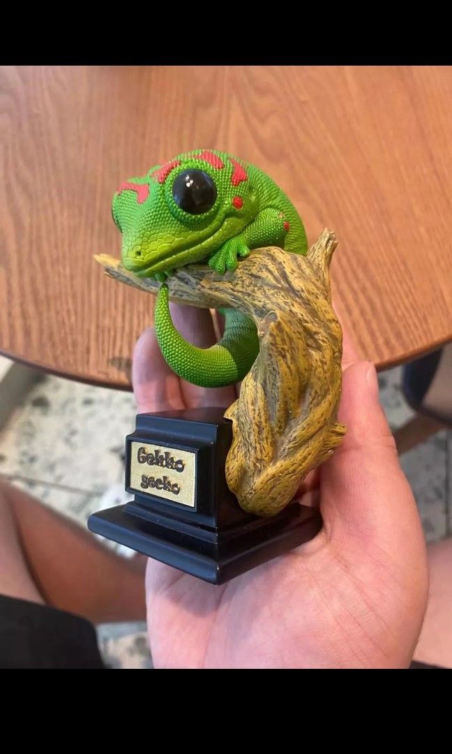 [PO] Pet gekko blind box cute display model figure lizard gecko day ...