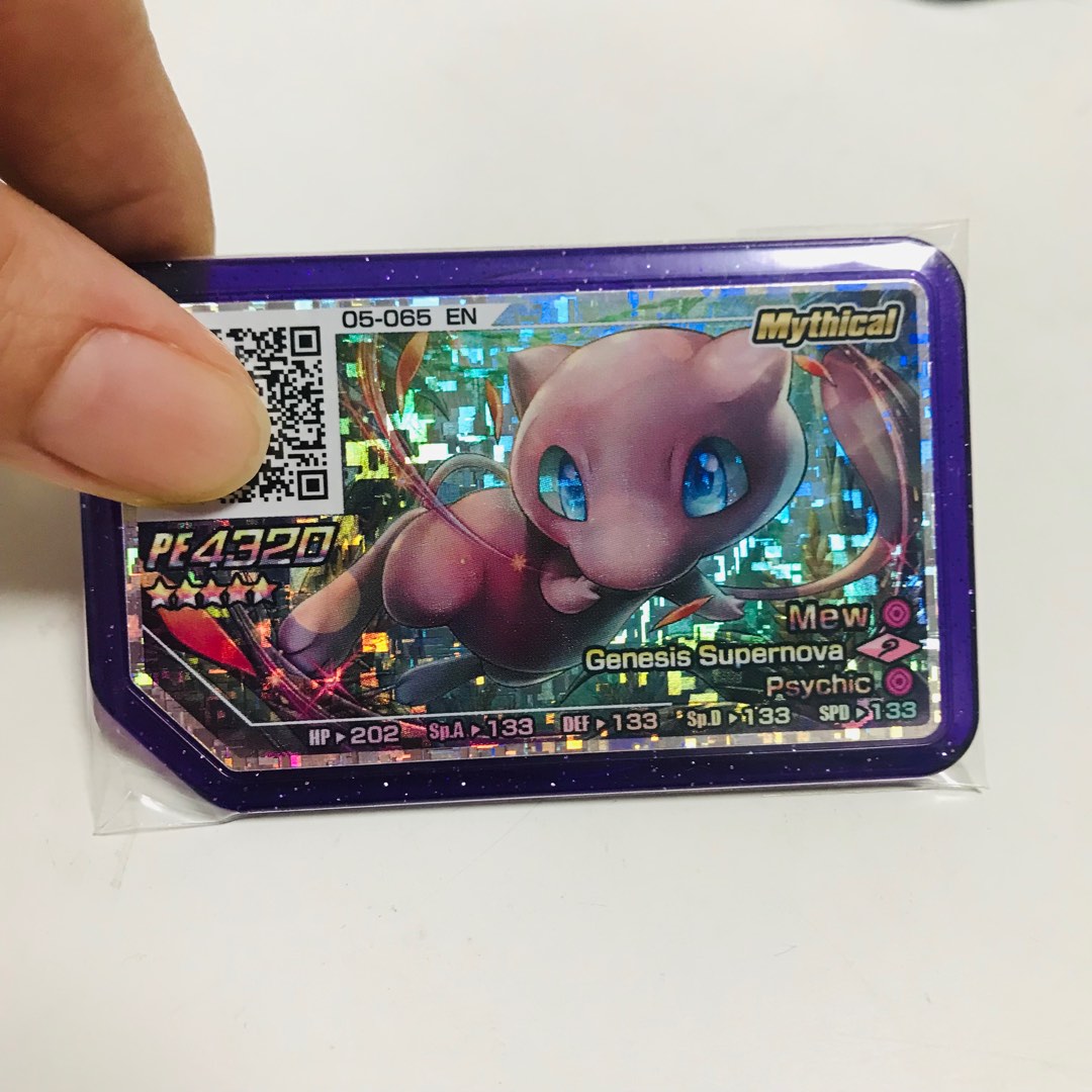 Pokémon Gaole Legend Part 1 - 5 Star Mew, Hobbies & Toys, Toys & Games ...