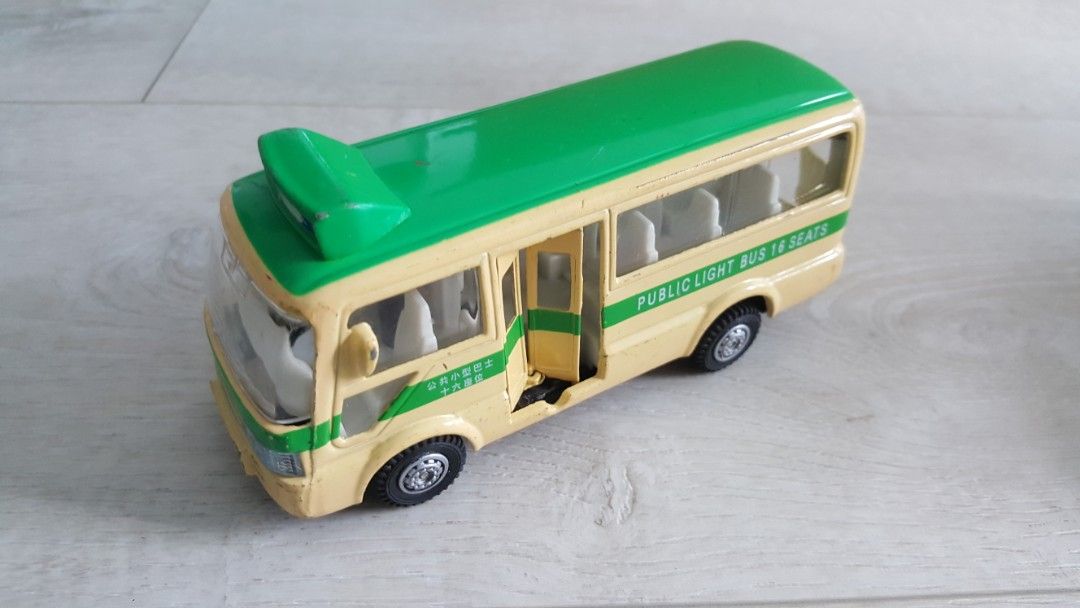 Pre-loved HK mini-bus model, Hobbies & Toys, Toys & Games on Carousell