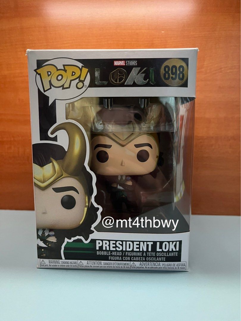 President Loki Funko Pop, Hobbies & Toys, Toys & Games on Carousell